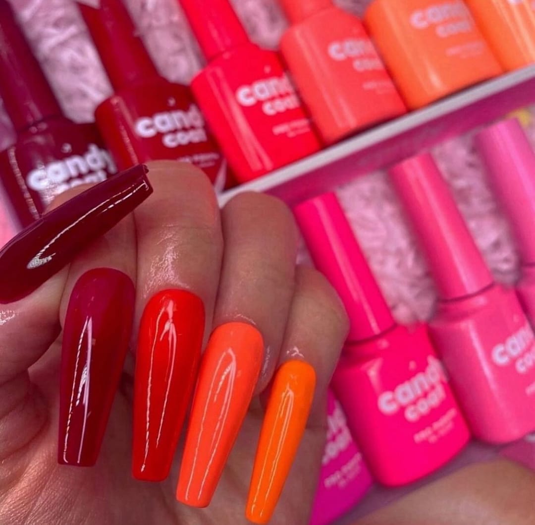 Gel Nail Polish Nail Salon Supplies HEMA Free Candy Coat